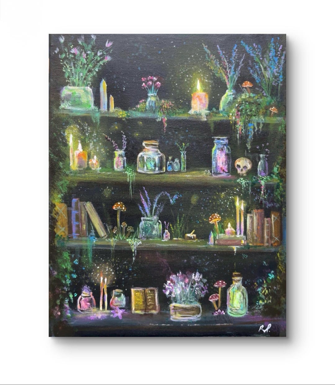 Magical Artwork - Fantasy Art Print | Witchy Whimsygoth Wall Decor ...