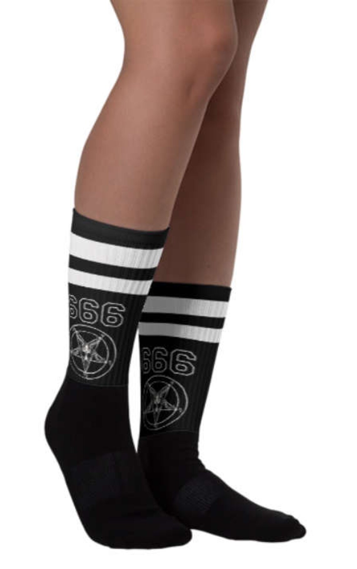 Team Satan Athletic Socks - Etsy