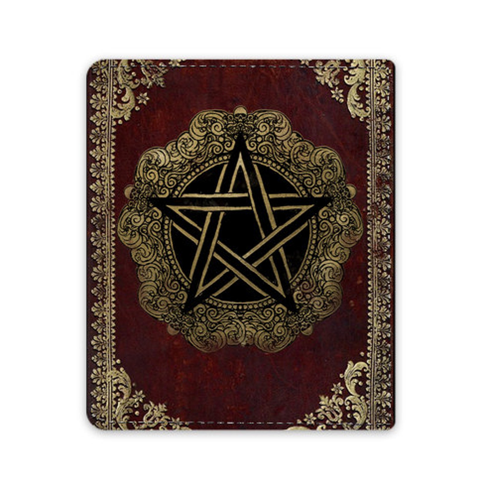 Pentagram Spellbook Wallet - Etsy