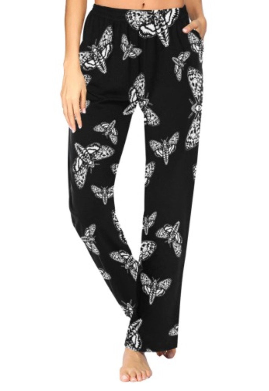 Death Head Moth Pajama Pants - Etsy