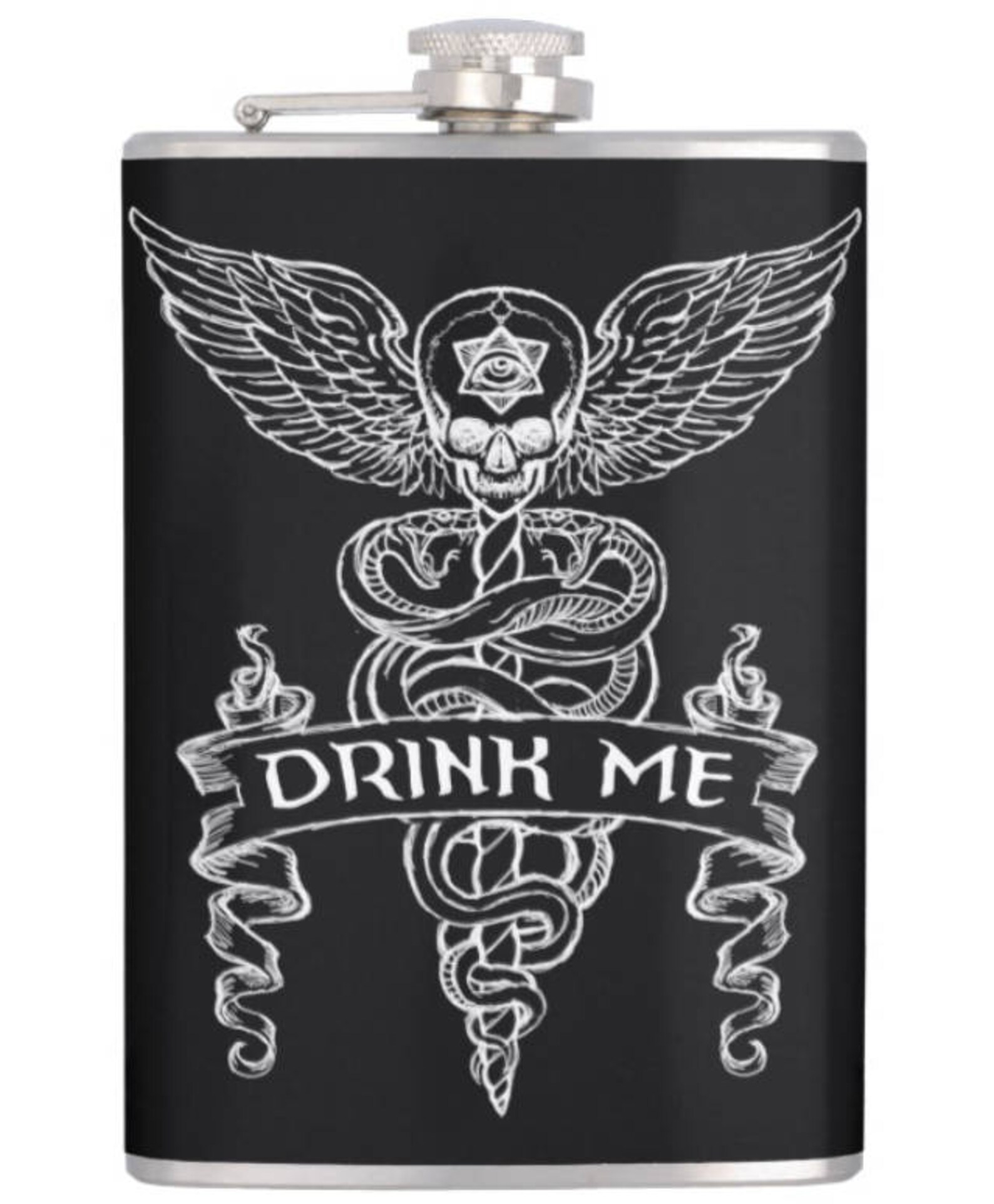 Drink Me Alchemy Alcohol Hip Flask - Etsy