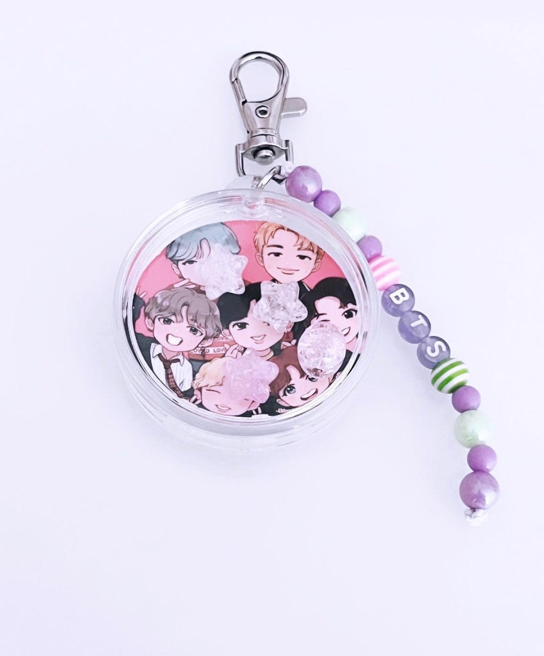BTS Themed Keychains - Etsy