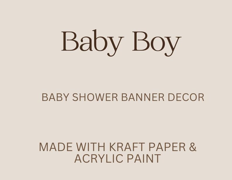 Welcome Baby Boy Banner – Hand-painted Baby Shower Sign – Blue Moon ...