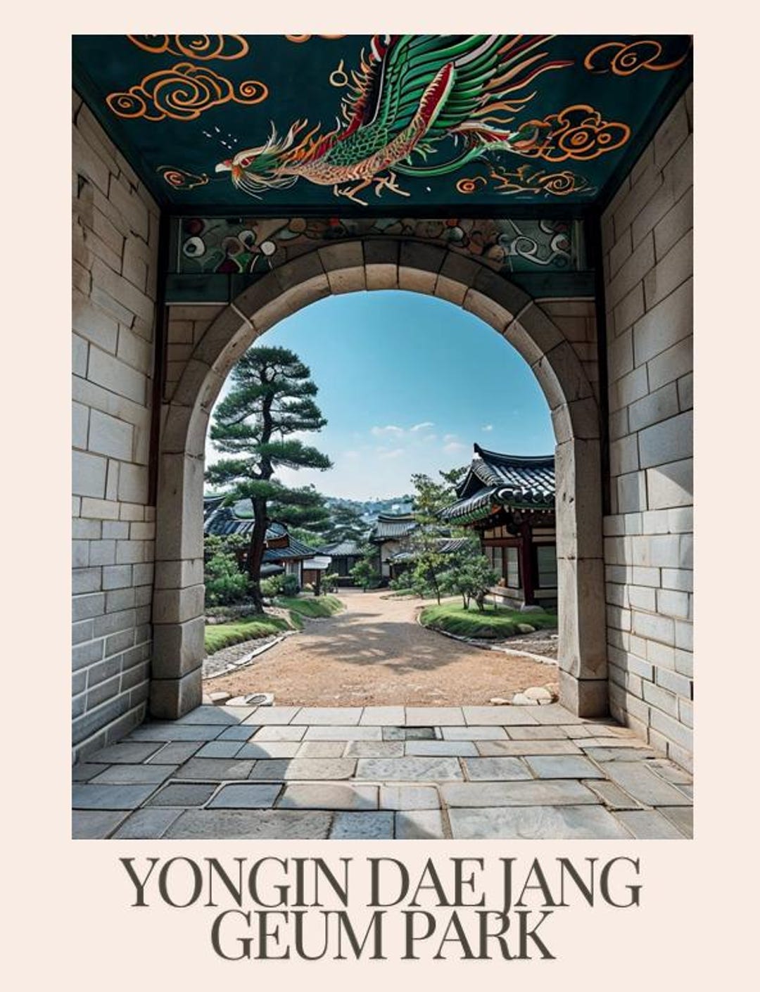 Dae Jang Geum Park Korea Wallpaper - Etsy