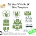 DJI NEO With Rc N1 Skin Vector Template File Skin Die Cut Layout - Etsy