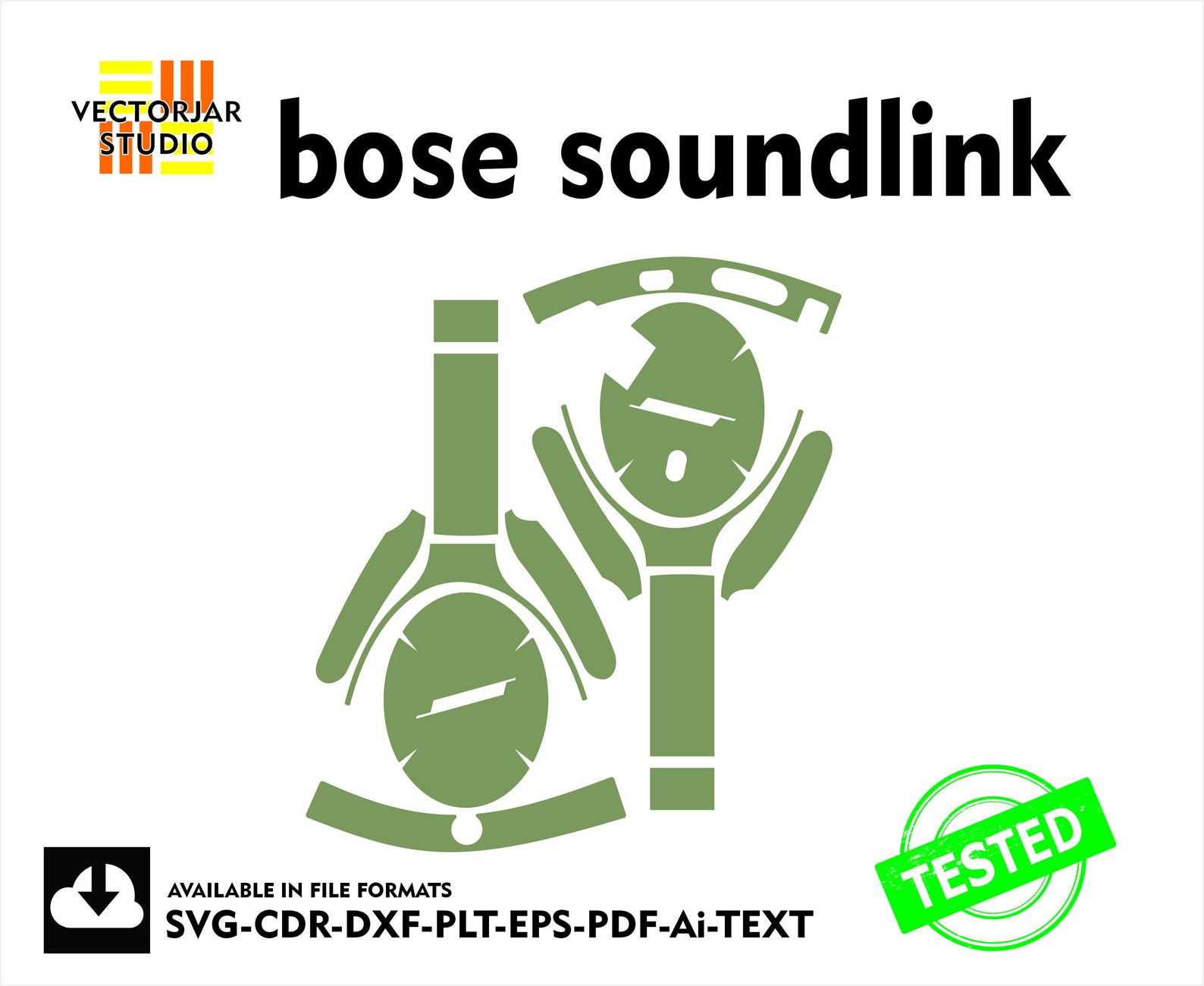 Bose Soundlink Skin Vector Template File Skin Die Cut Layout - Etsy