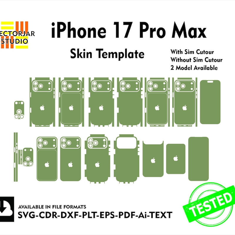 iPhone 17 Papercraft Template - Etsy