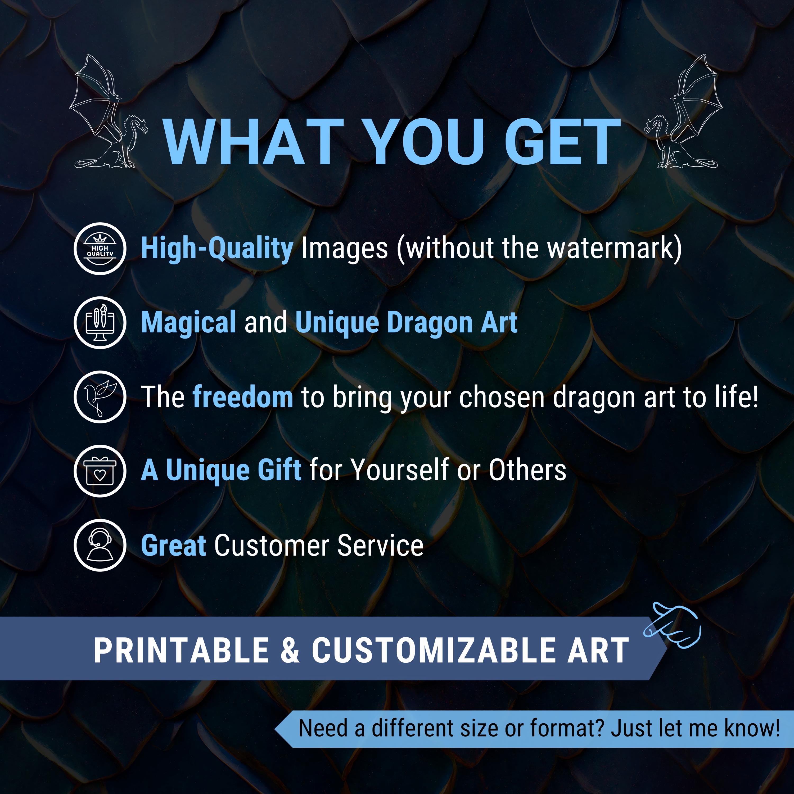 Meditating Baby Dragon – Digital Download, Whimsical Fantasy Art Print ...