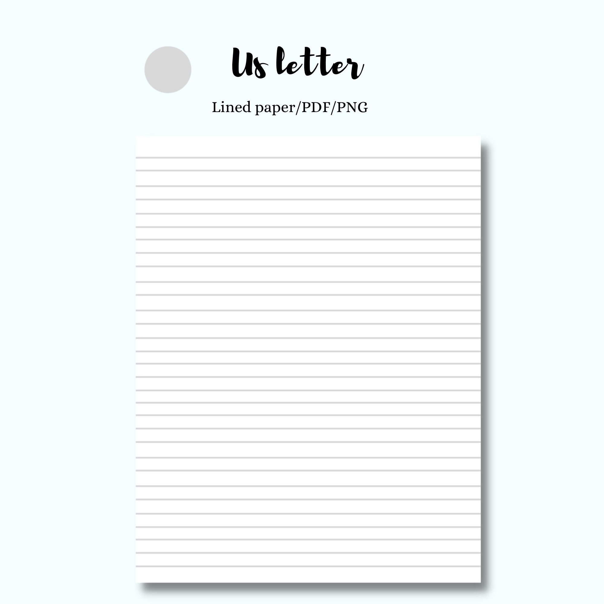 Notes Page Printable Grid Notes Note Taking Writing Paper - Etsy