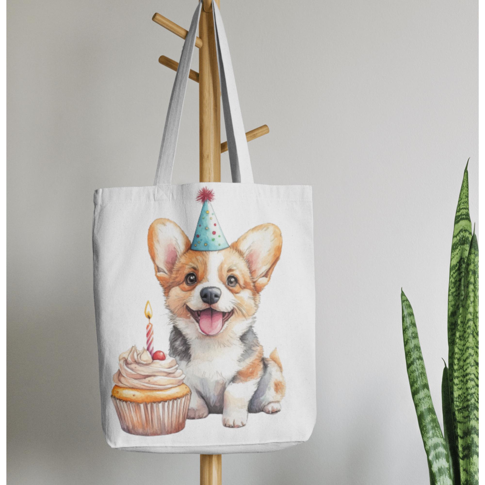 Watercolor Dog Birthday Clipart: Pet Party Illustrations (commercial ...