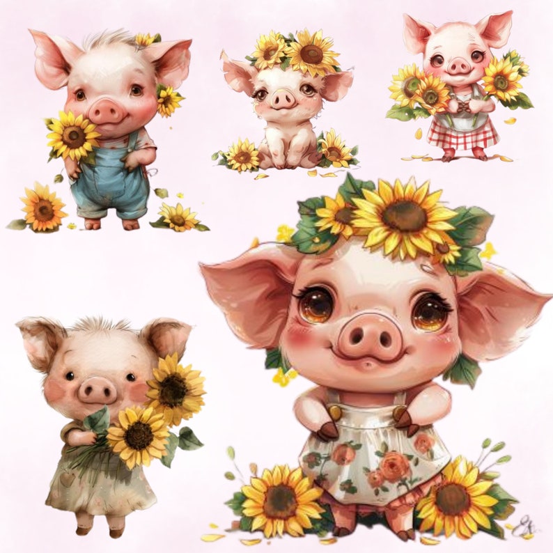 Cute Pig Clipart,cute Pig PNG 20high-quality Images for Cute Pig Art ...