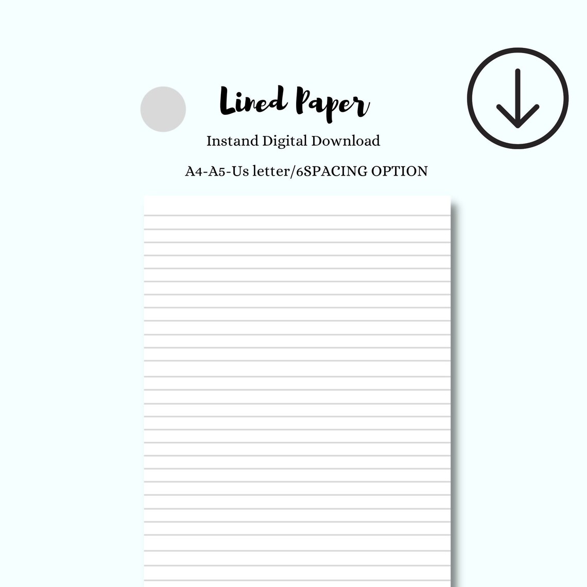 Notes Page Printable, Grid Notes, Note Taking, Writing Paper, Notes ...