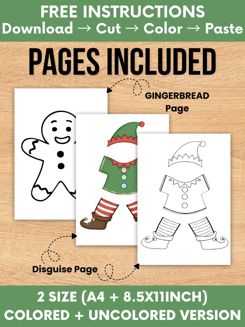 Disguise a Gingerbread Man, Gingerbread in Disguise, Elf Gingerbread ...