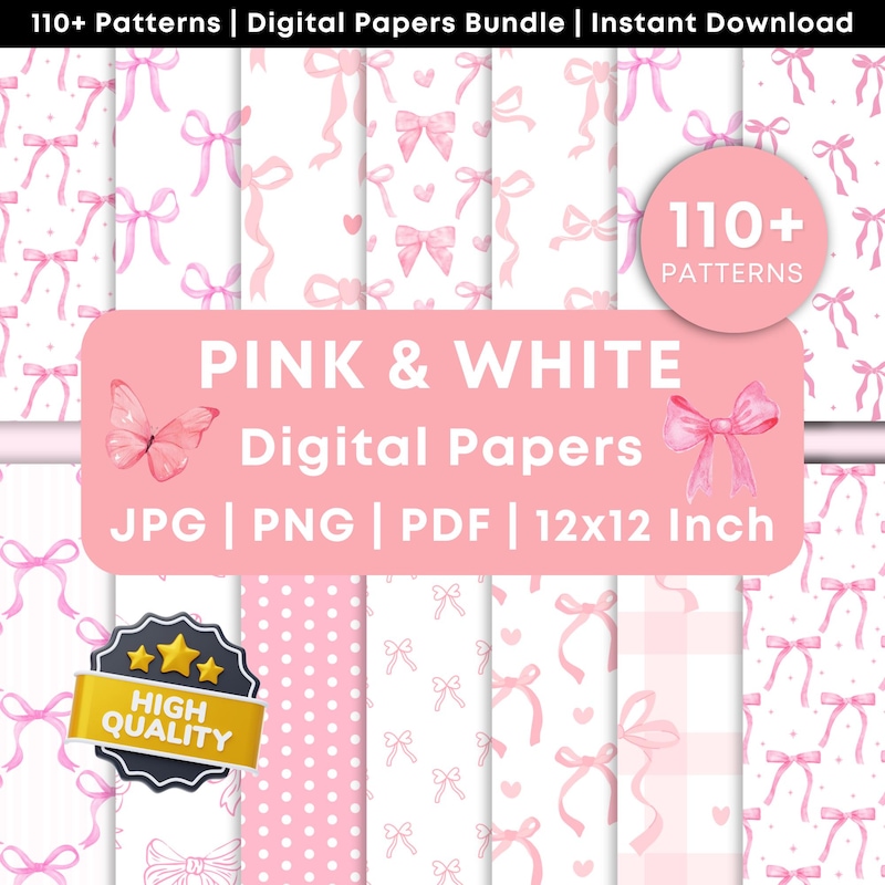 Scrapbook Paper Bow - Etsy UK