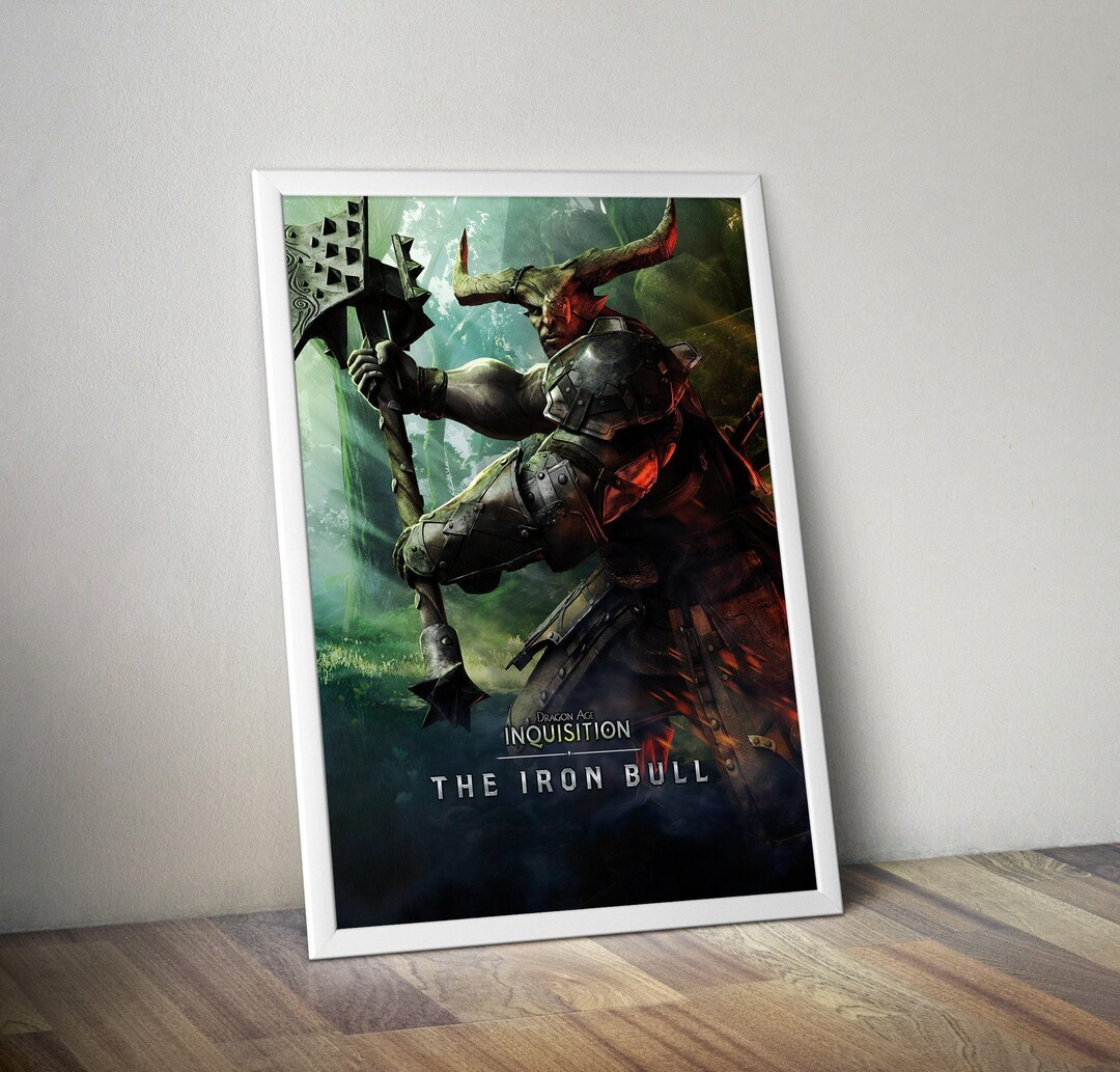 Dragon Age: Inquisition Poster | Iron Bull Poster | Gaming Poster ...
