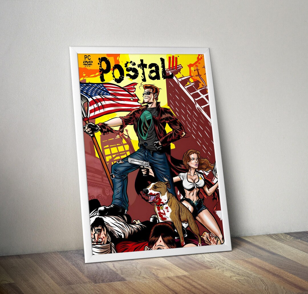 Postal 3 Poster | Postal Print | Gaming Poster | the Postal Dude ...