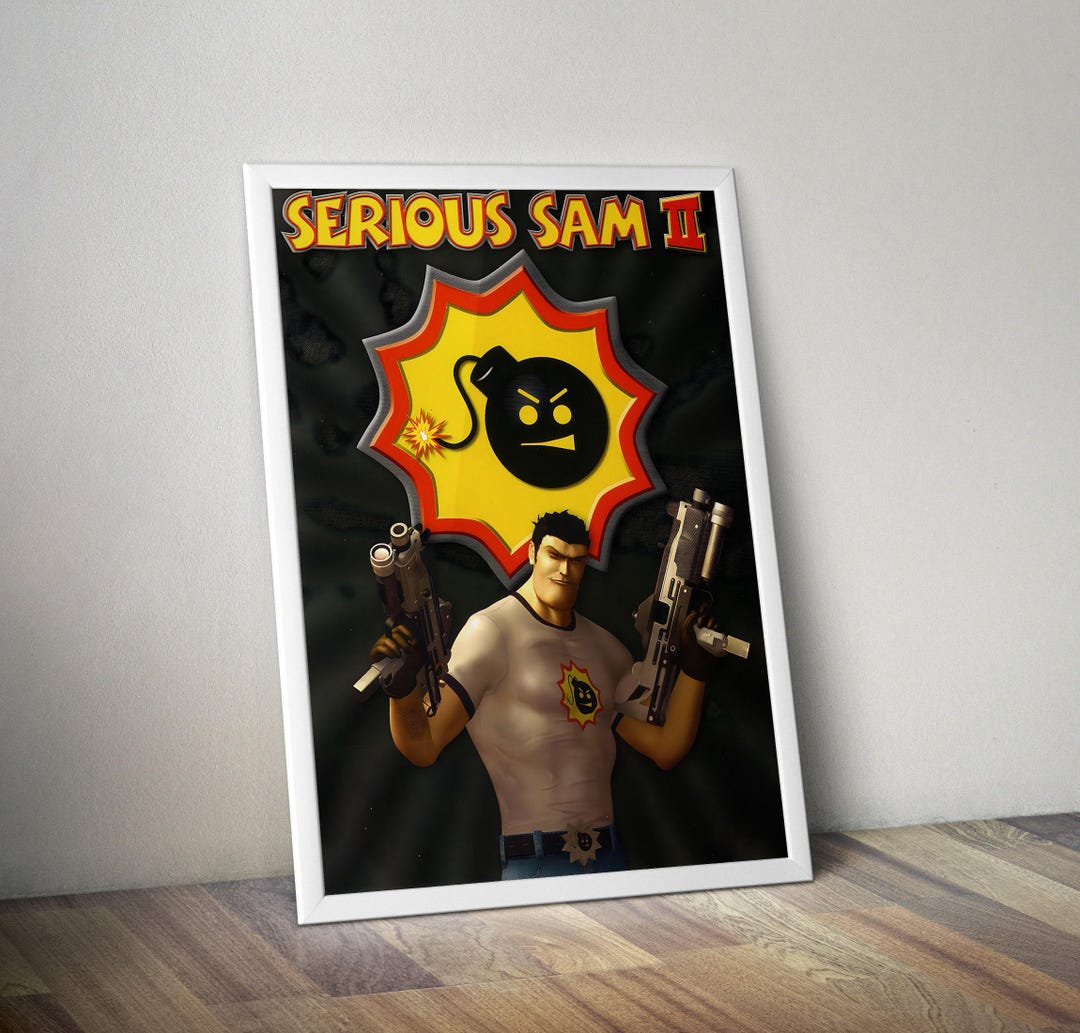 Serious Sam 2 Poster | Gaming Poster | Serious Sam Prints | Video Game ...