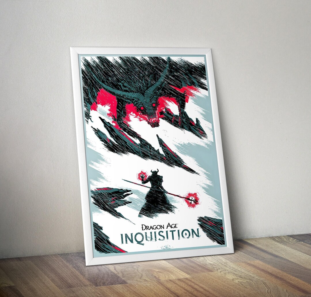 Dragon Age: Inquisition Poster | Dragon Age Prints | Gaming Posters ...