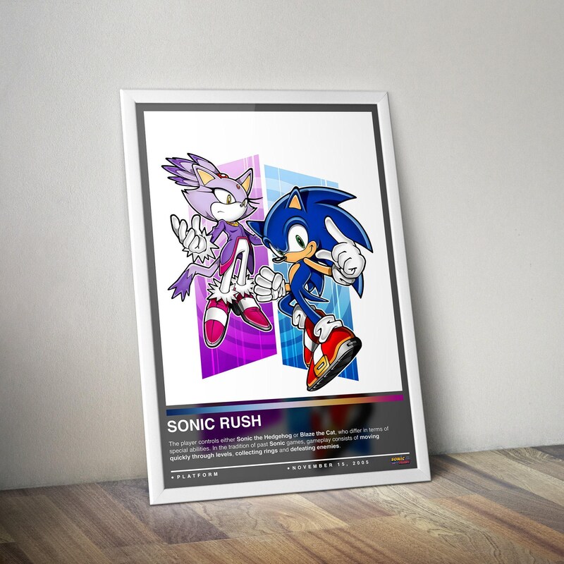 Sonic 4 Poster - Etsy