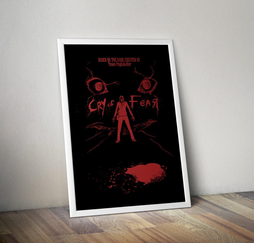Cry of Fear Poster Gaming Poster Cry of Fear Prints Video Game Poster ...
