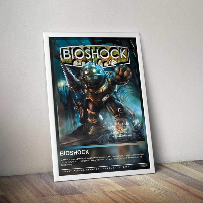Bioshock Poster - Etsy UK