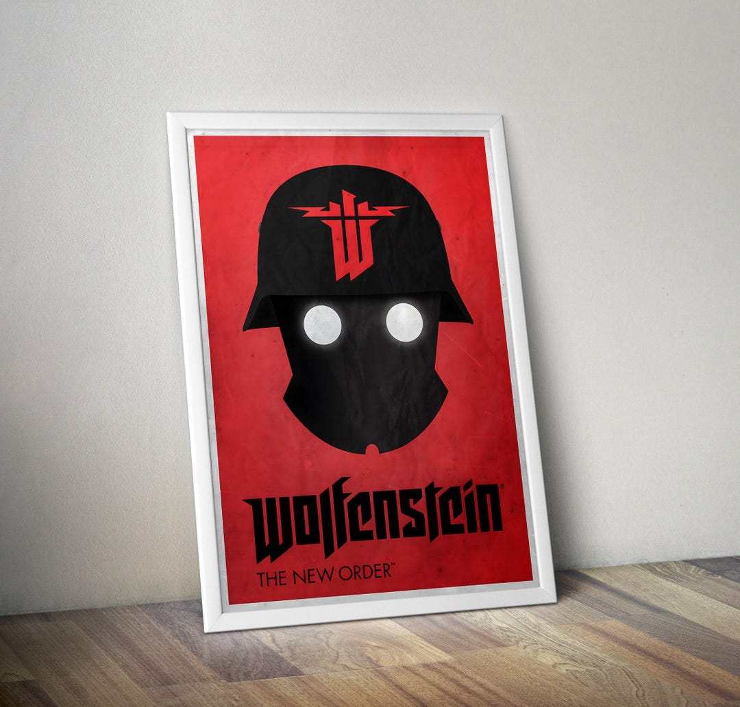 Wolfenstein: The New Order Poster | Gaming Poster | Wolfenstein Drucke ...