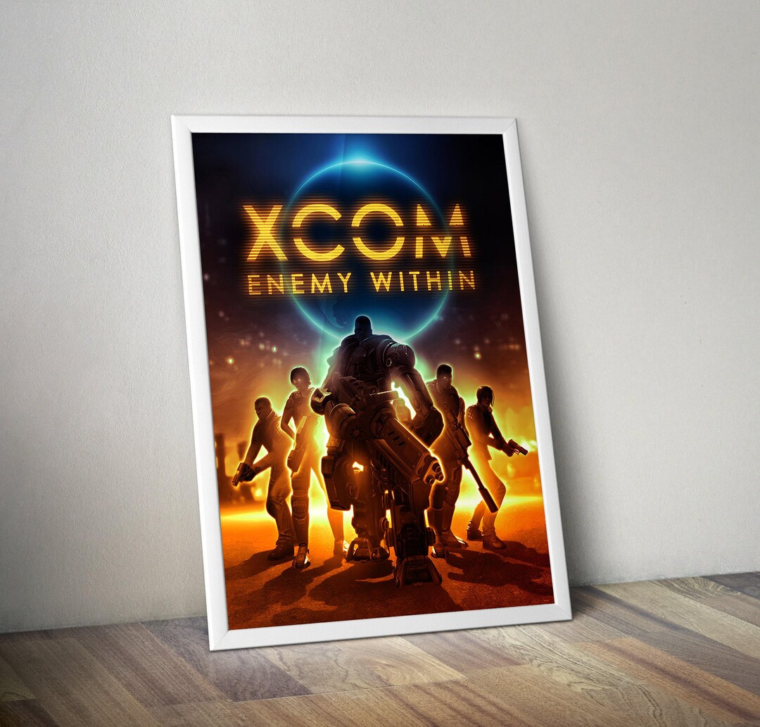 XCOM: Enemy Within Poster | Gaming Poster | XCOM Series Prints | Video ...
