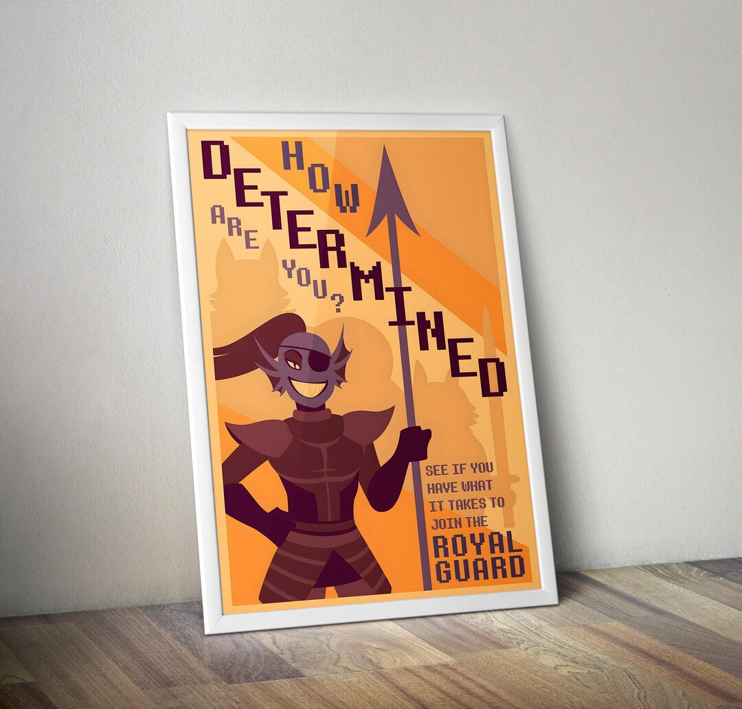 Royal Guard Poster | Undertale Poster | Gaming Posters | Undertale ...
