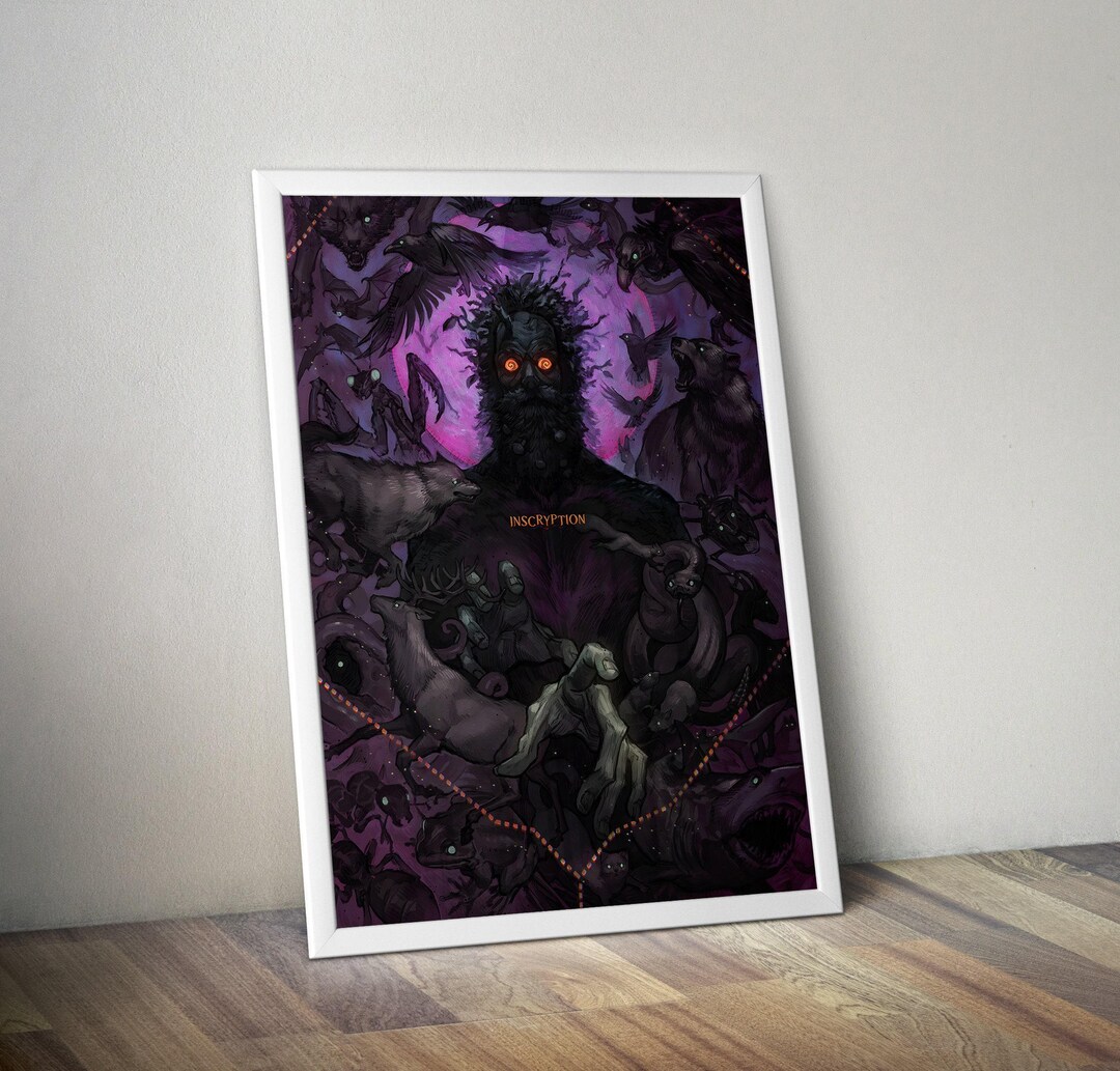 Inscryption Poster | Gaming Poster | Inscryption Prints | Video Game ...