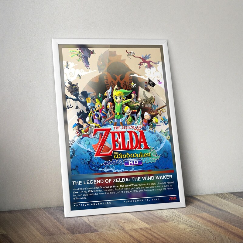 Zelda Poster - Etsy