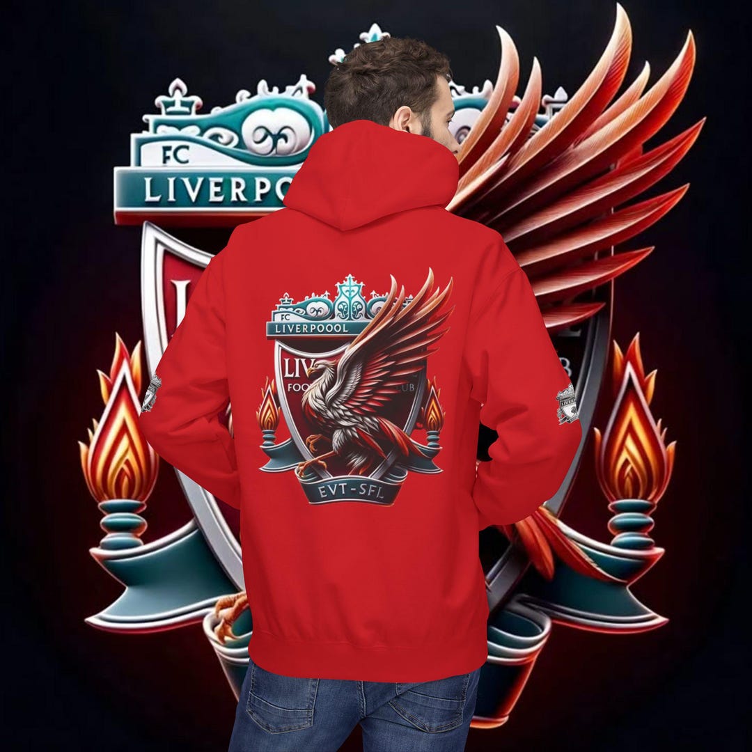 Vintage Liverpool Football Hoodie, Cozy Unisex Hoodie, Sports Fan ...