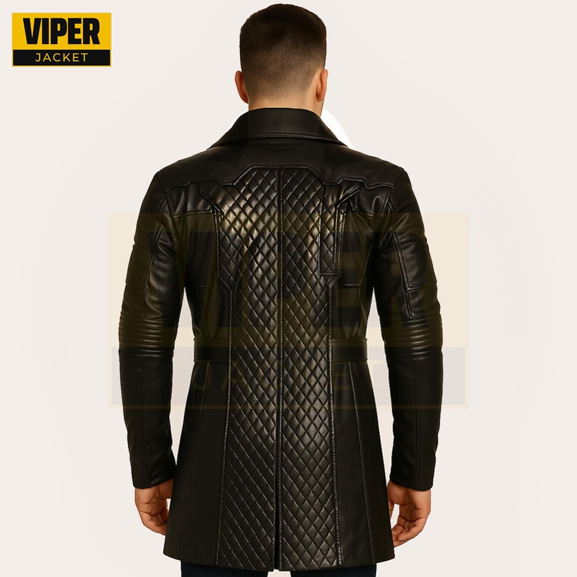 Solomon Leather Coat, Sci Fi Cosplay Costume for Trendsetters ...