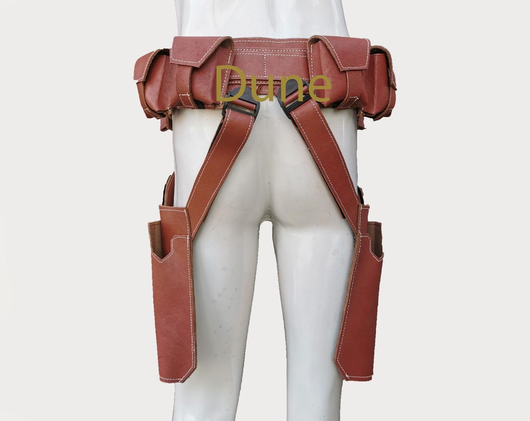 Bo-katan Kryze Leather Belt | Mandalorian Cosplay Belt With Holster ...