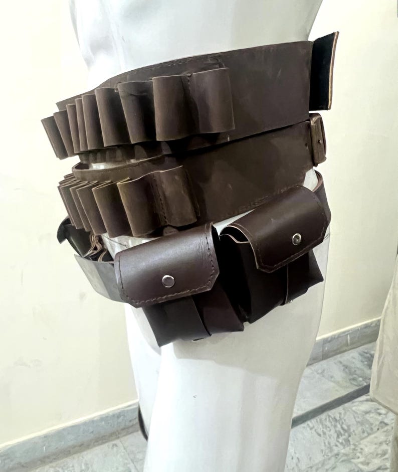 Boba Fett Mandalorian Star Wars Cosplay Prop Leather Belt Holster - Etsy