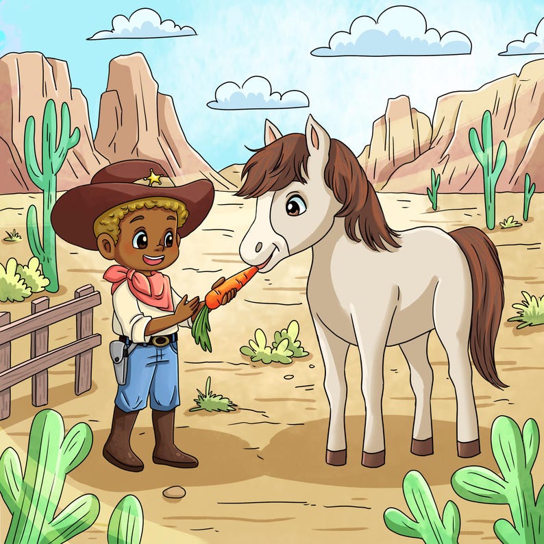 Custom Hand-drawn Illustrations, Storybook Art for Self-publishing ...