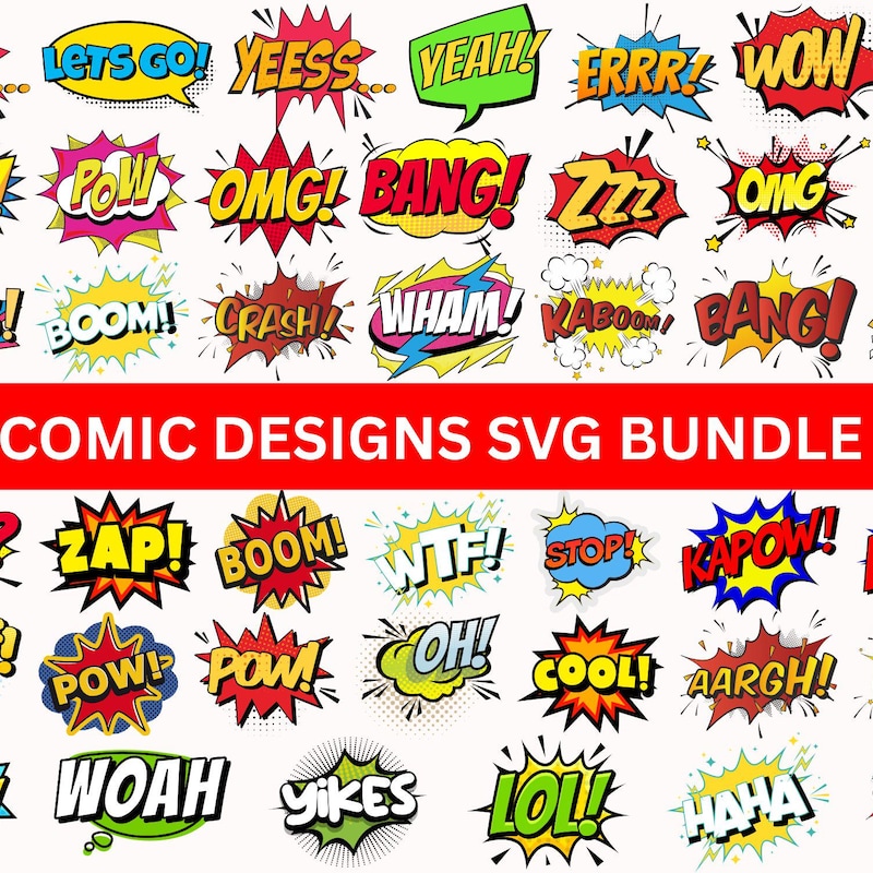 Graffiti Pop Art Bundle - Etsy