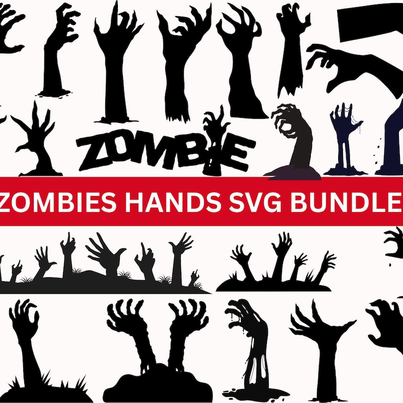 Zombie Hands - Etsy