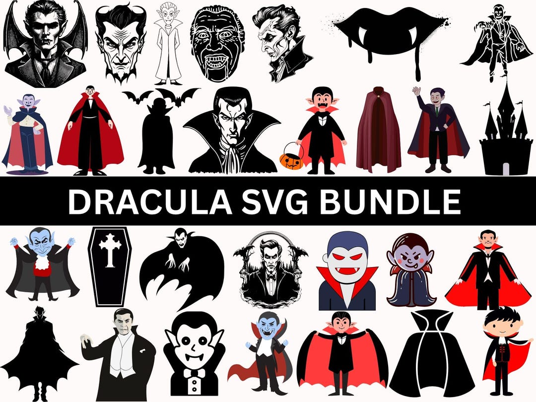 Halloween Dracula Svg|dracula Svg|horror Scene Svg|dracula Lasercut ...