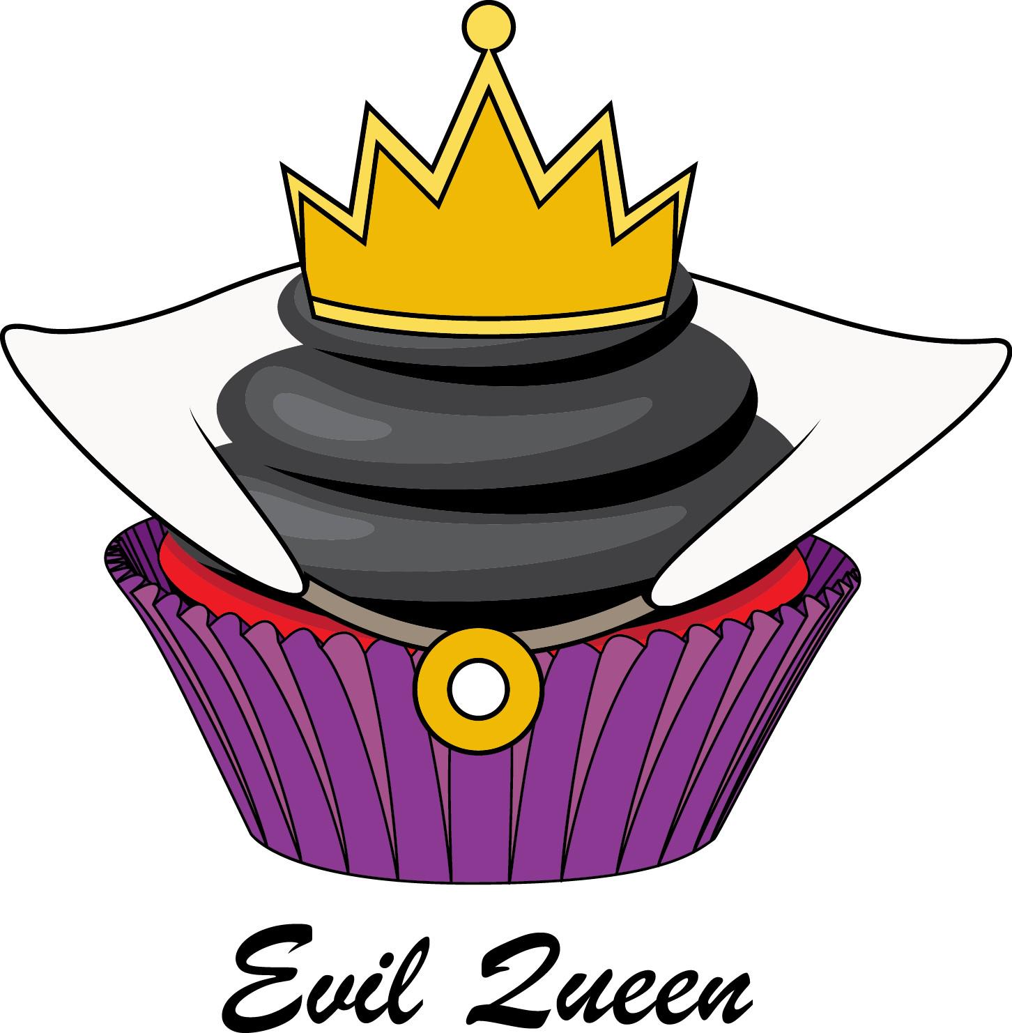 Disney Cupcakes, Villains, Digital Files, PNG, SVG, - Etsy