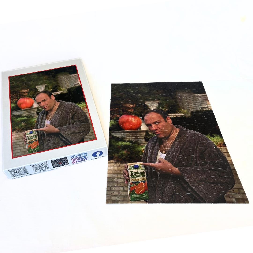 Tony Soprano Shum Pulp Jigsaw Puzzle (200 Pieces) - Etsy