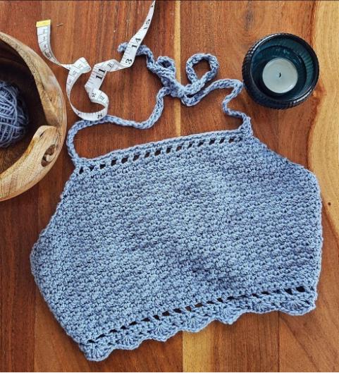 Anna Algarve Top - Crochet Pattern for Beginners - Etsy