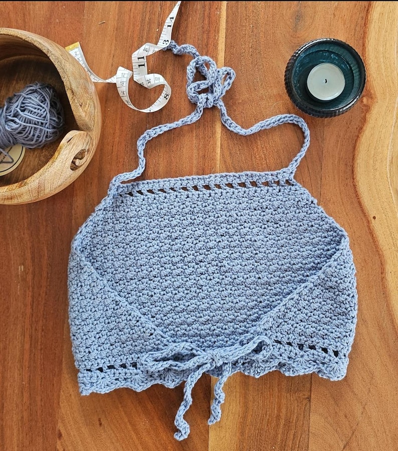 Anna Algarve Top - Crochet Pattern for Beginners - Etsy