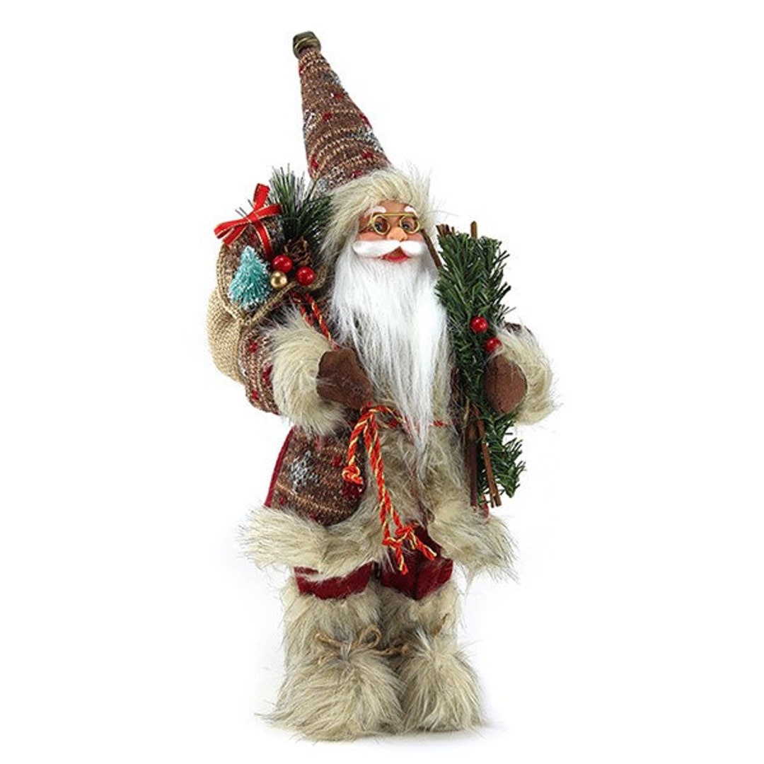 Rustic Father Christmas Santa Claus Figure 40cm - Etsy