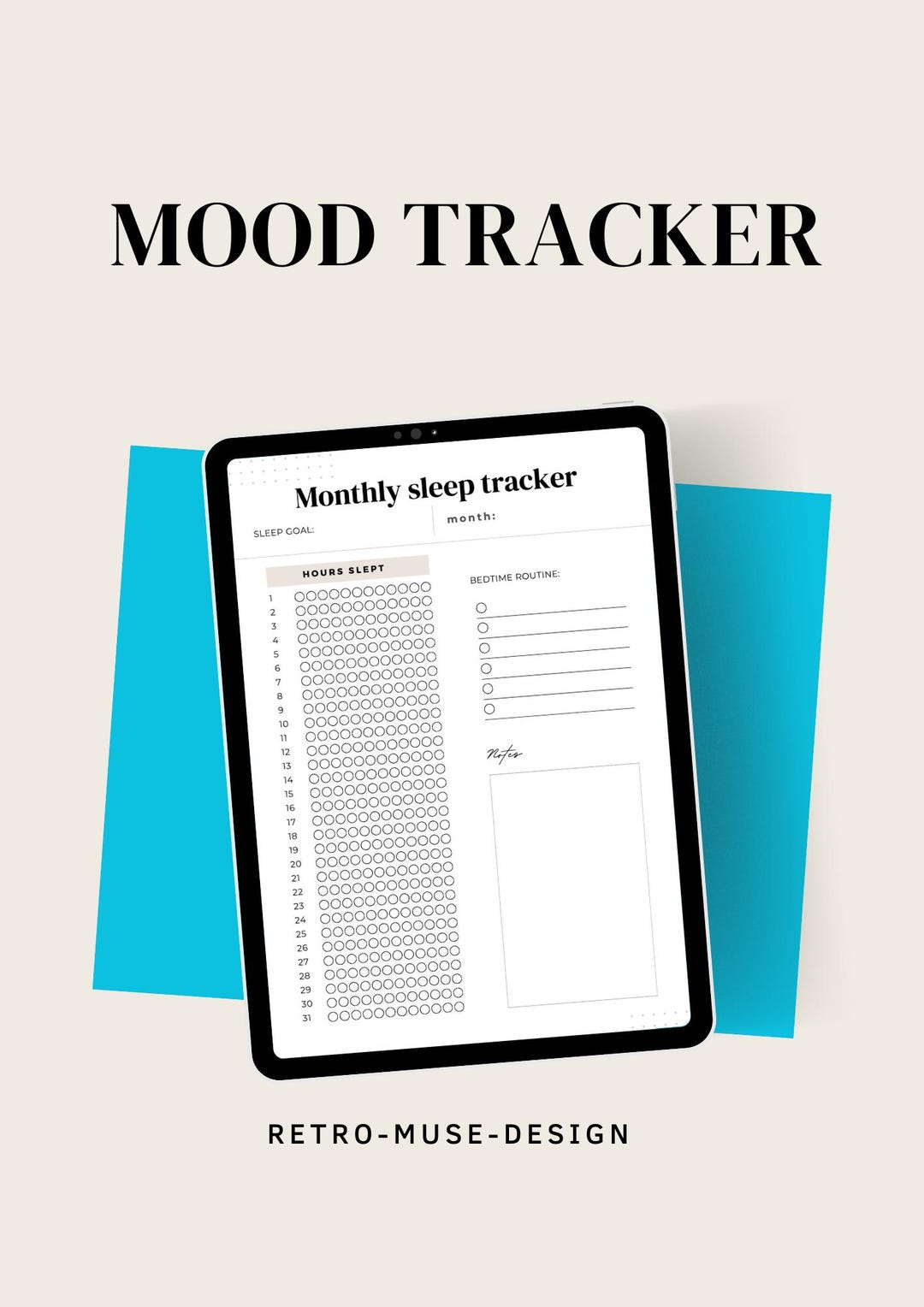 Mood Tracker - ADHD & Neurodivergent Friendly - Etsy