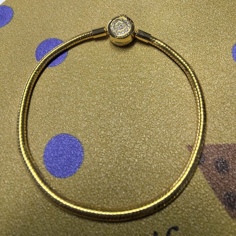 Gold Chain Padlock Bracelet - Etsy UK