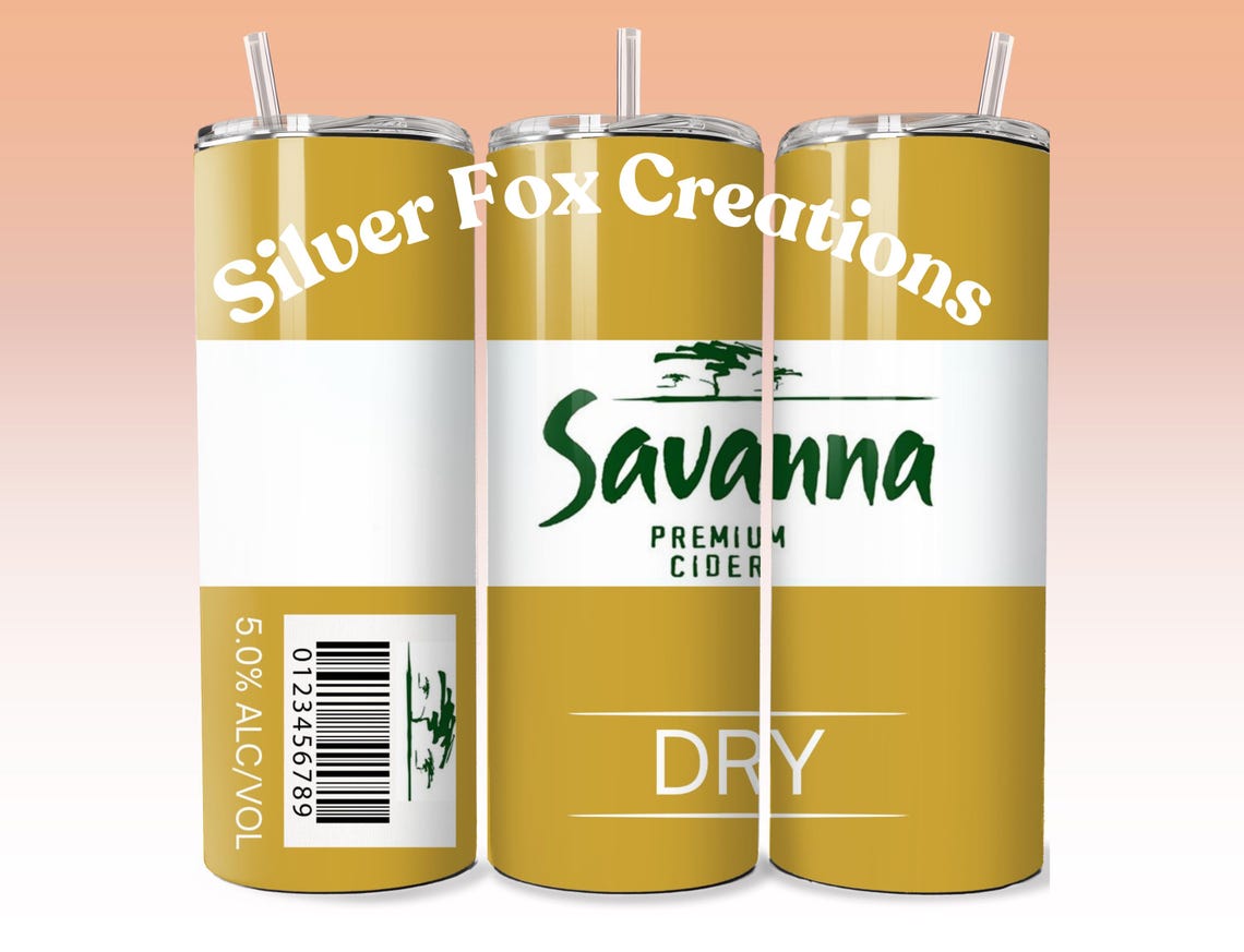 Savannah Premium Cider 20 Oz Tumbler Digital Design - Etsy