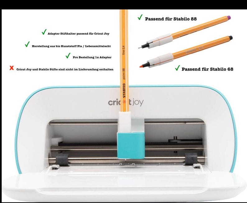 Adapter Pen Holder Compatible for Cricut Joy/joy Extra 100% Perfect Fit ...