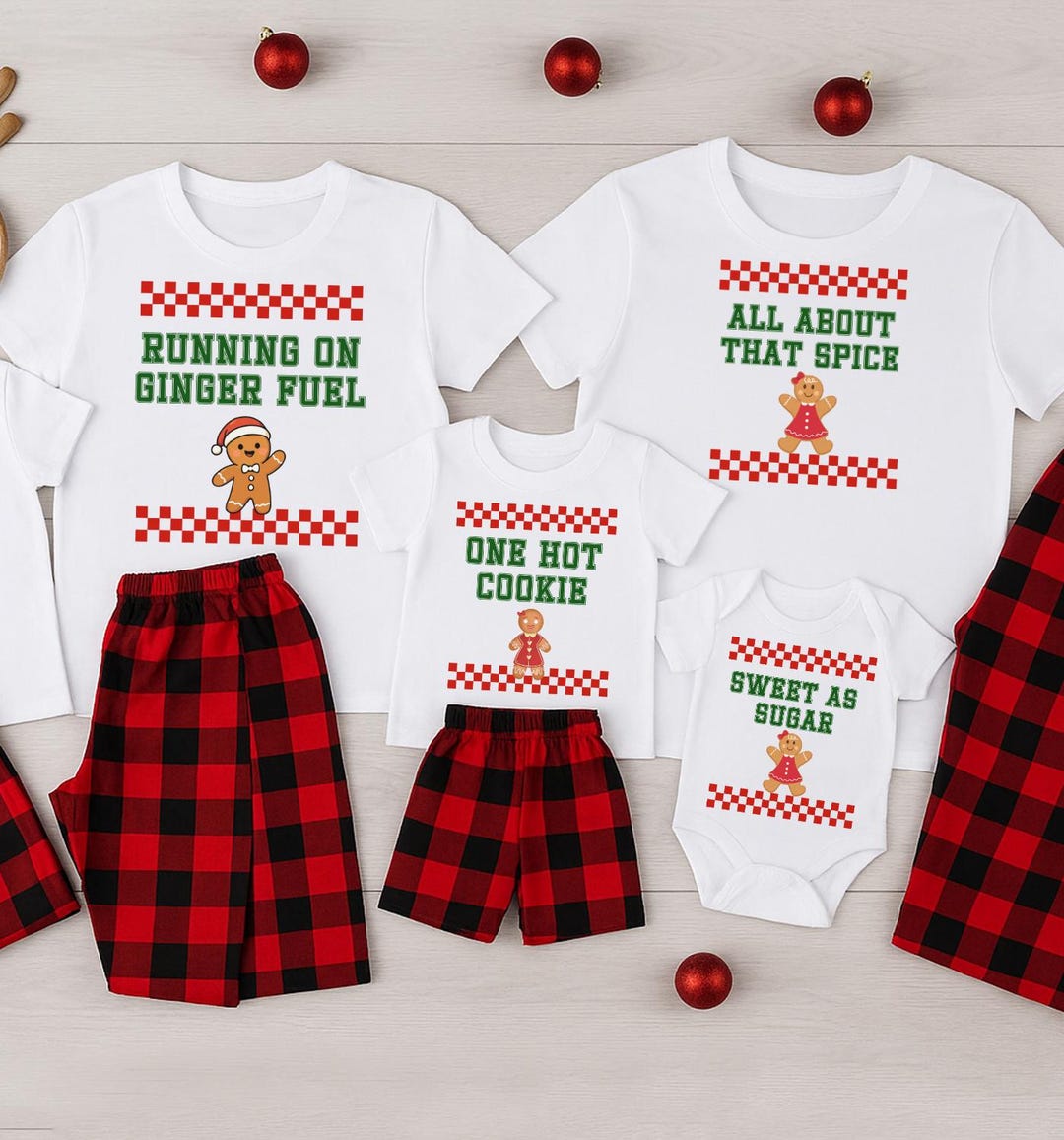Gingerbread Crew Matching Family Christmas Shirt, Sassy Cookie Sayings ...