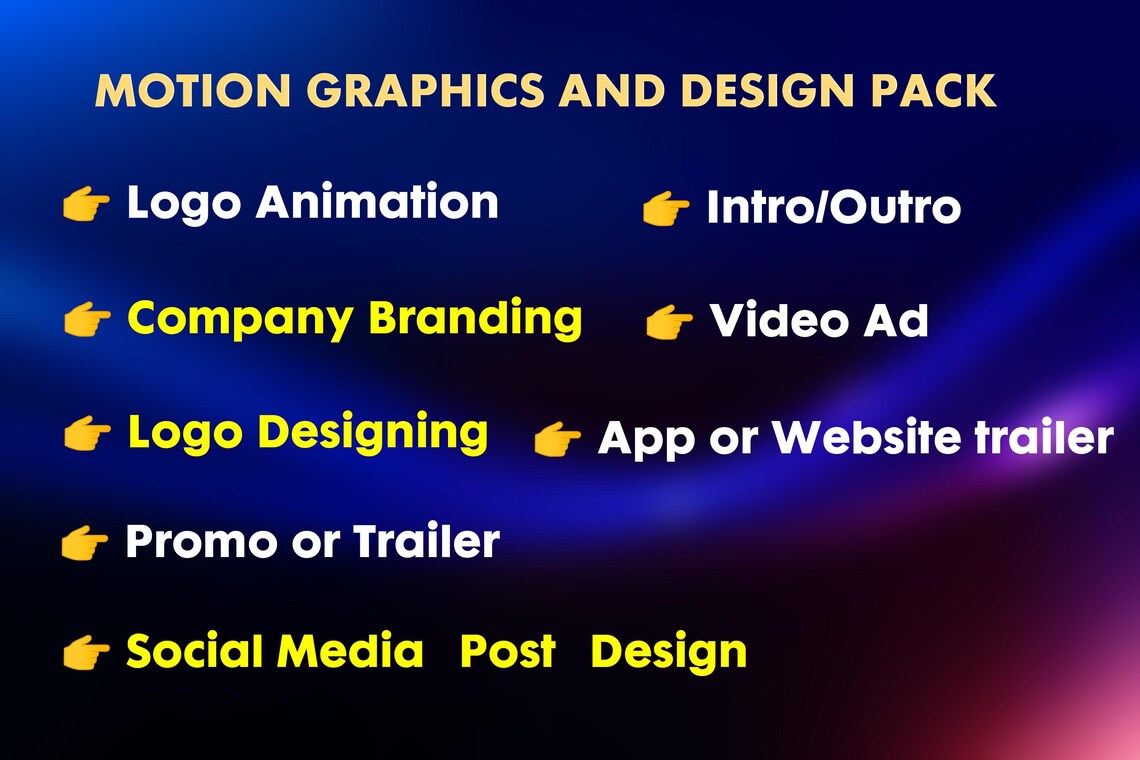 I Will Create Custom Youtube Intro and Outro or Logo Animation - Etsy