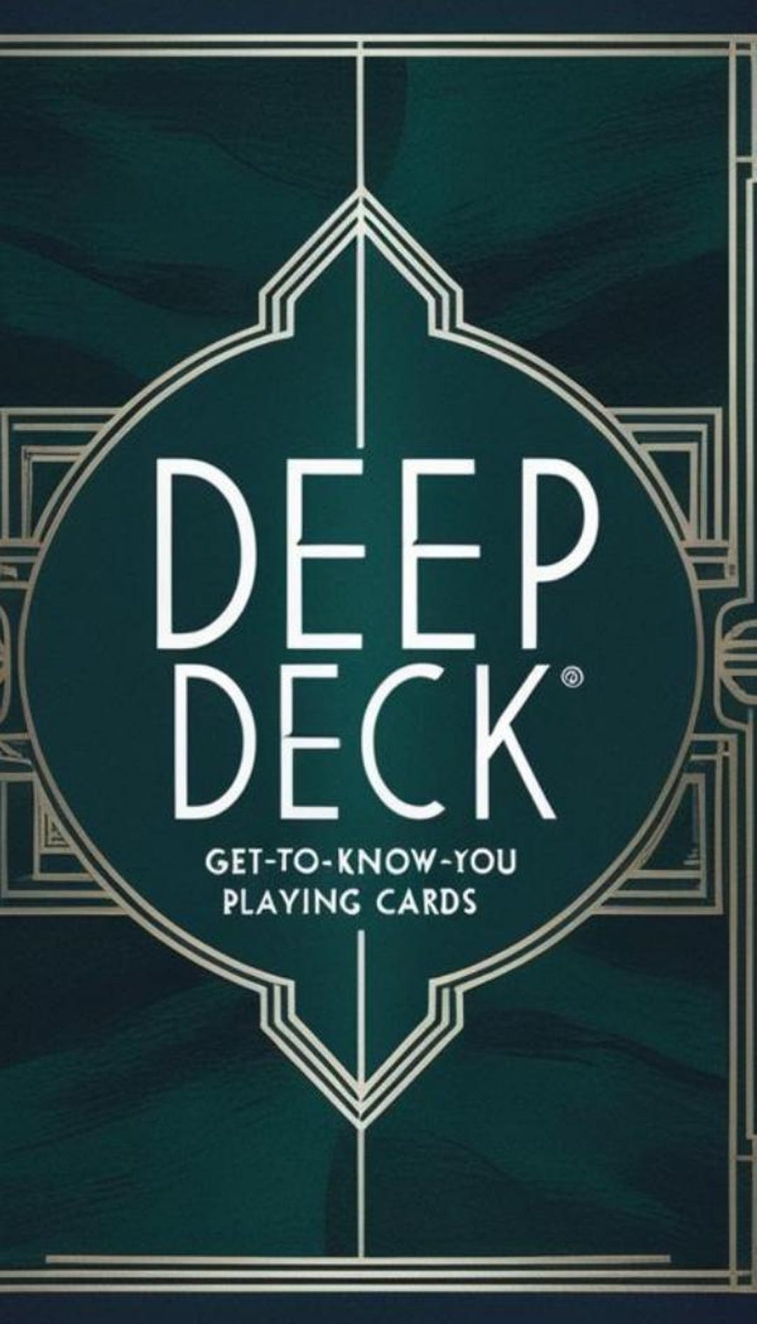 Deep Dive: A Fun Card Game to Get to Know Your Friends & Partner! - Etsy